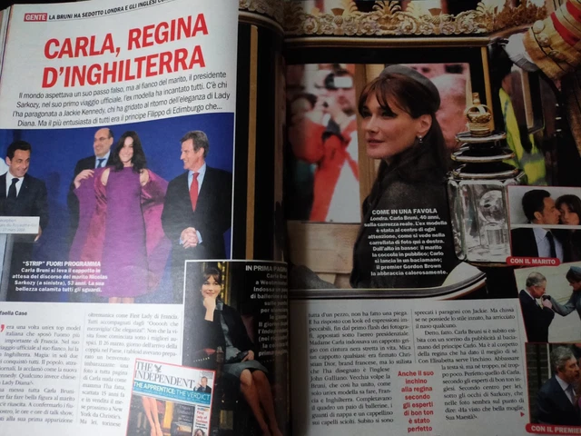 SETTIMANALE GENTE N. 15/2008 ALESSIA MERZ,MICAELA RAMAZZOTTI, ELISABETTA CANALIS EUR 17,99 ...