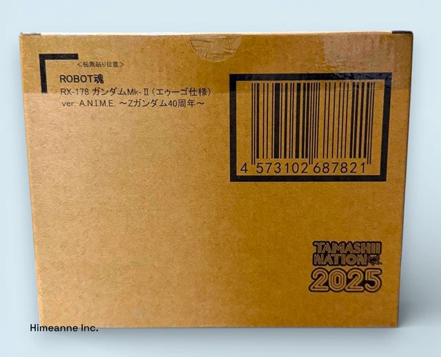 BANDAI ROBOT SPIRITS RX-178 Gundam Mk-II AEUG ver. A.N.I.M.E. 40th ...