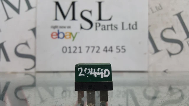 MERCEDES BENZ W123 W124 W126 W107 6 Pin Over Load Green Relay Module ...