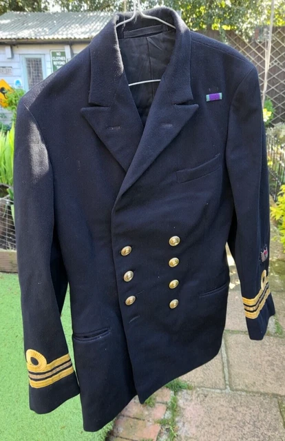 BRITISH ROYAL NAVY Lieutenant Commander Fleet Air Arm Observer Jacket ...