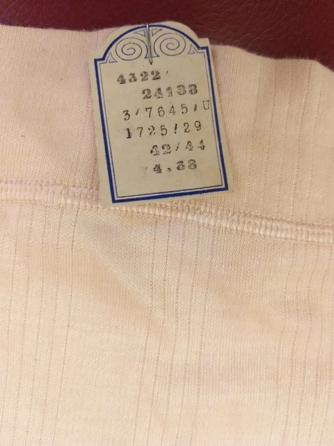 VINTAGE DDR DAMEN-SLIPS Schlüpfer Slip Unterhose lang, Gr.42/44,NEU EUR ...