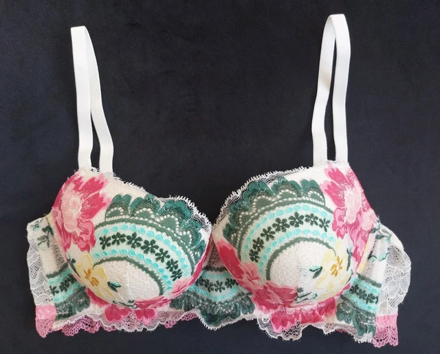 NEW GORGEOUS INTIMISSIMI Multicoloured Lace Bra Model Sofia 36B (UK ...