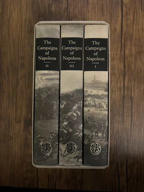 THE CAMPAIGNS OF Napoleon (3v) - David Chandler - Folio Society ...