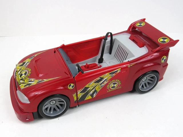 CRASH TEST DUMMIES Prototype Red Car Hot Wheels Mattel 2003 Working £16 ...