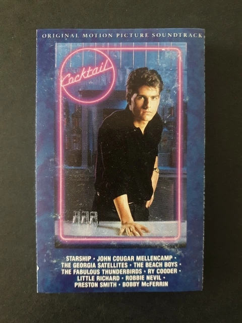 COCKTAIL - 'ORIGINAL Motion Picture Soundtrack' 1988 Cassette Tape ...