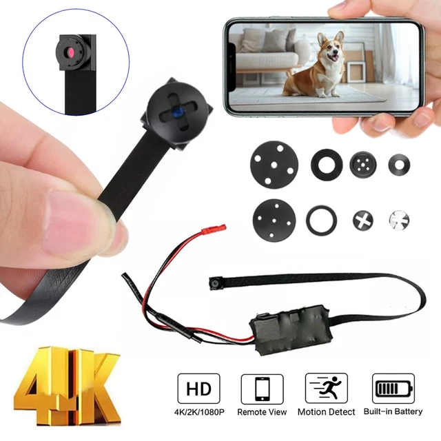 1080P 4K CAM HD Wireless WiFi Security Mini Micro Pinhole Screw DIY ...