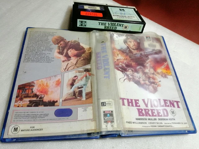THE VIOLENT BREED (1984) - RCA/Columbia Pictures BETA 1st Issue ...