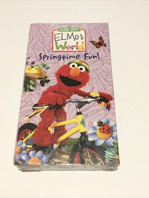 SESAME STREET- ELMOS World - Springtime Fun (VHS, 2002) Sealed £15.82 ...