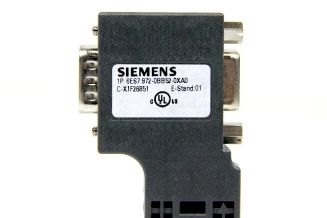 SIEMENS SIMATIC PROFIBUS Plug Bus Connector 6ES7 972-0BB52-0XA0 E:1 $16 ...