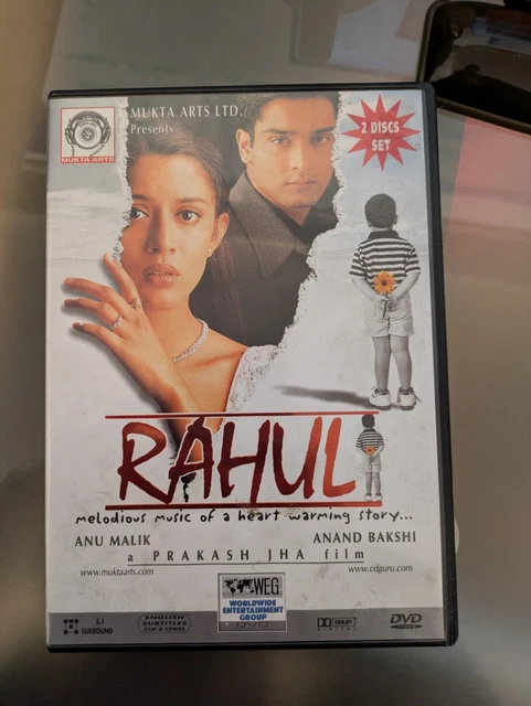 RAHUL 2001 DRAMA Bollywood Indian Asian Hindi Film Movie DVD 2 Disk set ...