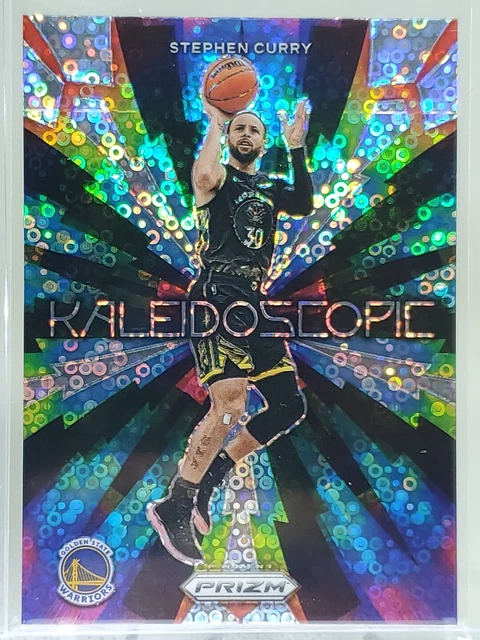 2023-24 PRIZM STEPHEN Curry Caleidoscopic Fast Break Silver Disco ...
