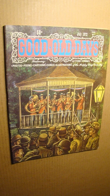 GOOD OLD DAYS *Solid Nice Copy* July 1972 Vintage Pop Culture £5.54 ...