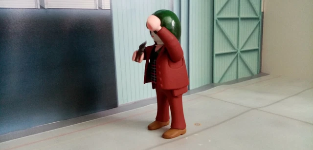 PLAYMOBIL CUSTOM ARTHUR Fleck Joaquin Phoenix Joker 2019 Gotham City DC ...