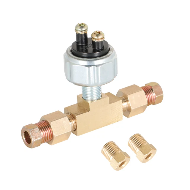 UNIVERSAL HYDRAULIC BRAKE Light Switch In Line Brake Light Switch NEW ...