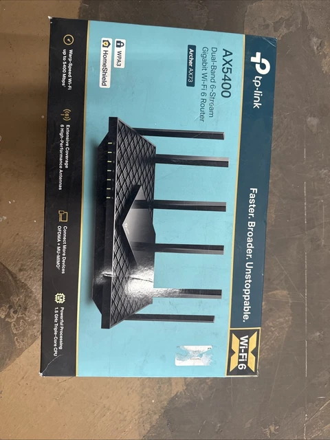 TP-LINK AX5400 DUAL-BAND Gigabit Wi-Fi 6 Router (Archer AX73) $38.01 ...