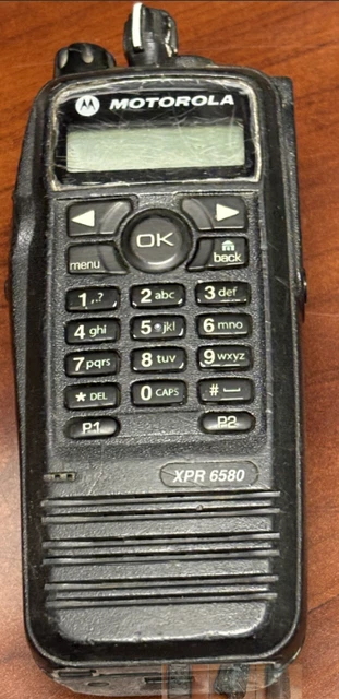 MOTOROLA XPR6580 WALKIE Talkie with Display - Black $49.95 - PicClick