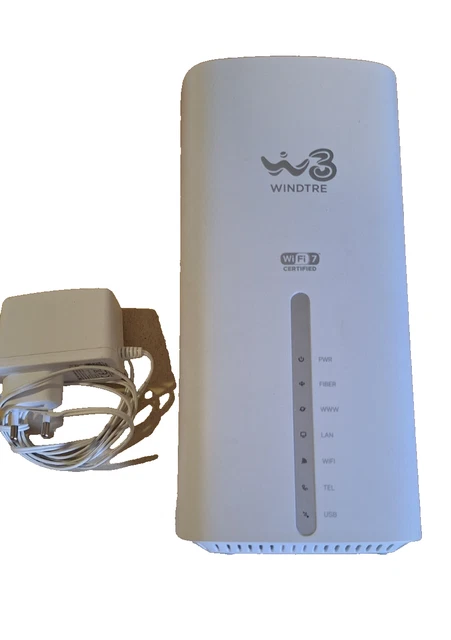 TP LINK XB432V Wind 3 HUB Router BE7200 WiFi 7 Wind Tre FTTH 2.5GhZ NO ...