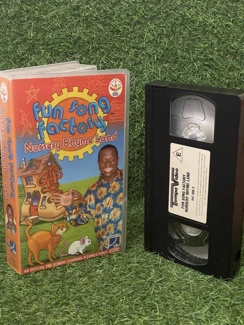 FUN SONG FACTORY Nursery Rhyme Land Children’s VHS Kids Video Tape £9. ...