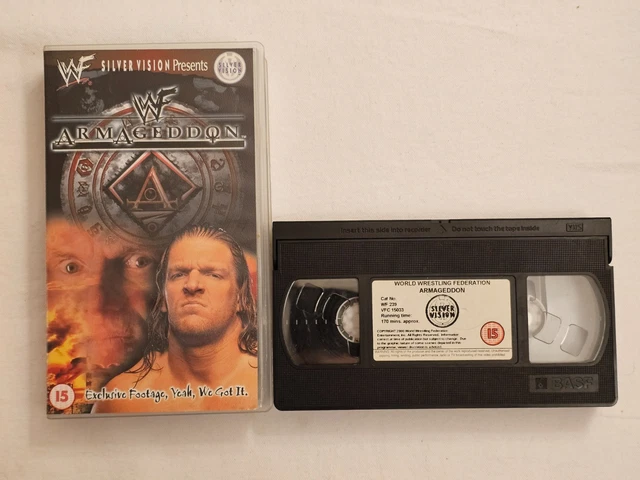 WWF - ARMAGEDDON 1999 (VHS) WWE WCW ECW £8.12 - PicClick UK