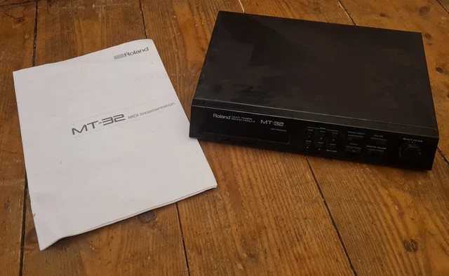 ROLAND MT-32 --- Classic Sound Module from the 80's--- Very Good ...