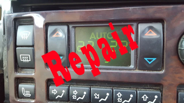 RANGE ROVER P38 HEVAC Display Zebra Connector Fix Repair Ribbon ...