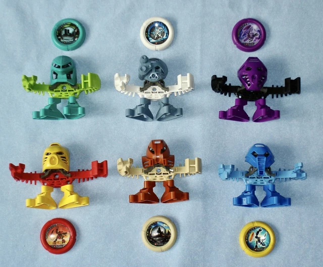 2001 MCDONALD'S LEGO Bionicle TOHUNGA - Ensemble promotionnel Toa ...