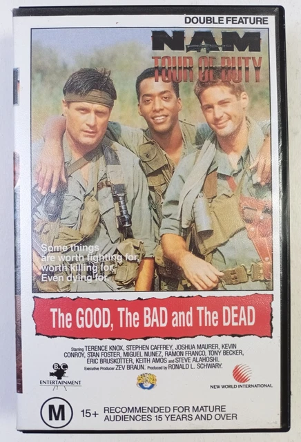 TOUR OF DUTY Volume 3 The Good Bad Dead Vhs. Tv Series. Big Box Pal ...