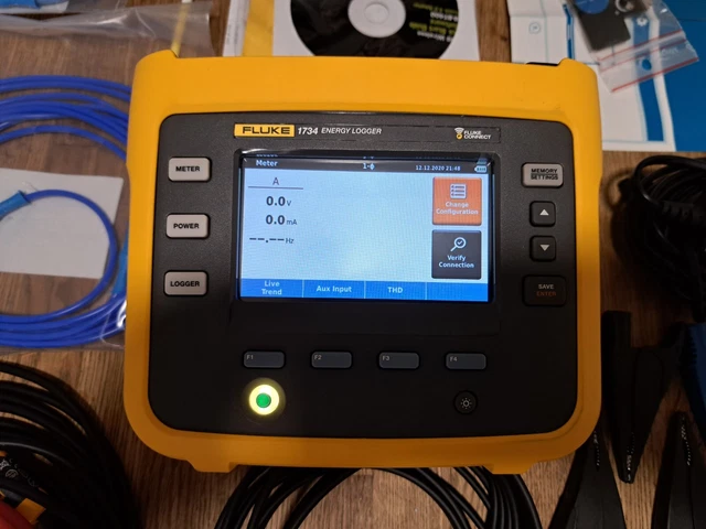 FLUKE 1734 ENERGY Logger £870.00 - PicClick UK