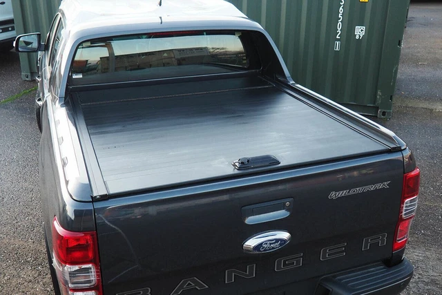 ROLLER SHUTTER FOR Ford Ranger Wildtrak - ProRoll V2 Roll Top Cover Black £995.00 - PicClick UK