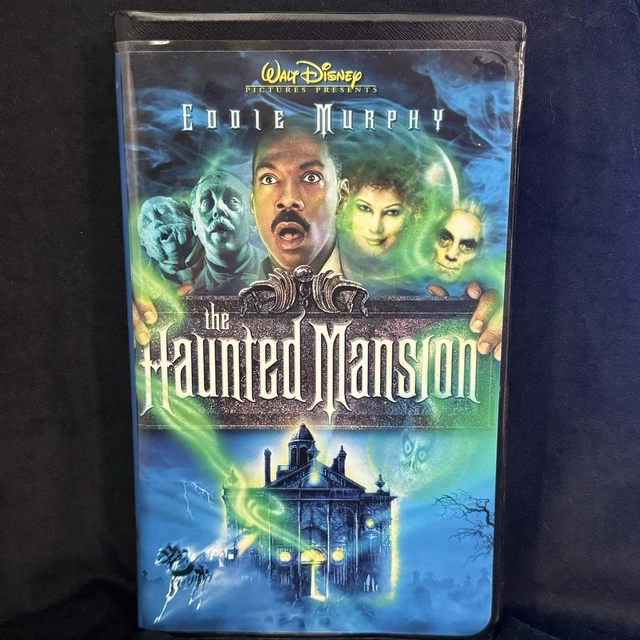 THE HAUNTED MANSION - (VHS, 2004) Eddie Murphy, Clamshell, Walt Disney ...