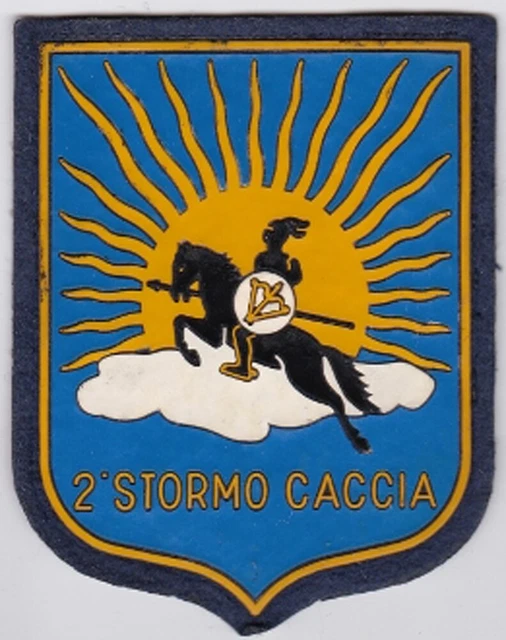 ITALIAN PATCH AIR Force Aeronautica Militare AM Stormo 2 Caccia 92mm x 73mm EUR 10,90 - PicClick IT