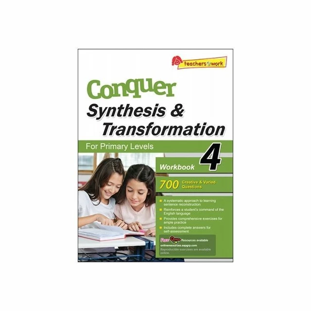 CONQUER SYNTHESIS & Transformation for English Learning - Year 4 $59.99 ...