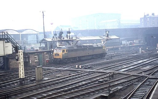 ORIGINAL COLOUR SLIDE of D1873 BR class 47 diesel loco £2.99 - PicClick UK