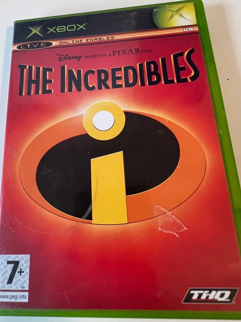 DISNEY PIXAR THE INCREDIBLES Xbox Original game includes manual £4.00 ...