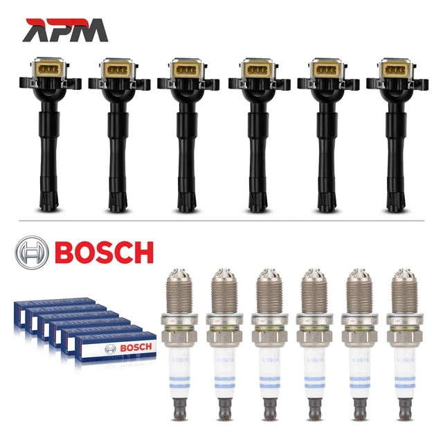 ORIGINAL BMW 5ER E39 523i 3er E46 323i Zündspule Zündmodul Kerzenstecker 1703227 EUR 2,99 ...