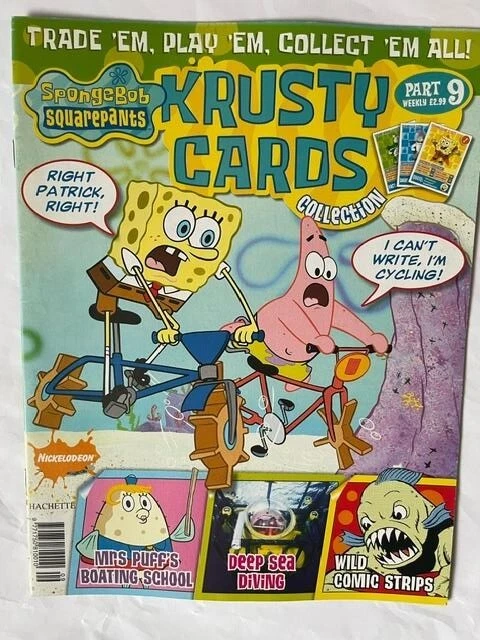 SPONGEBOB SQUAREPANTS KRUSTY Cards Collection - No Cards - Part 9 £5.99 ...