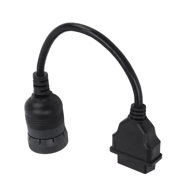 TRUCK DIAGNOSE INTERFACE Adapter 16 Pin OBD2 9 Pin Adapter Cable ...