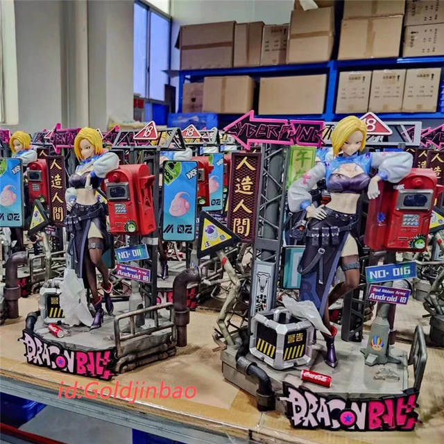LAZYDOG STUDIO DRAGON Ball Cyberpunk Android 18 Resin Model In Stock ...
