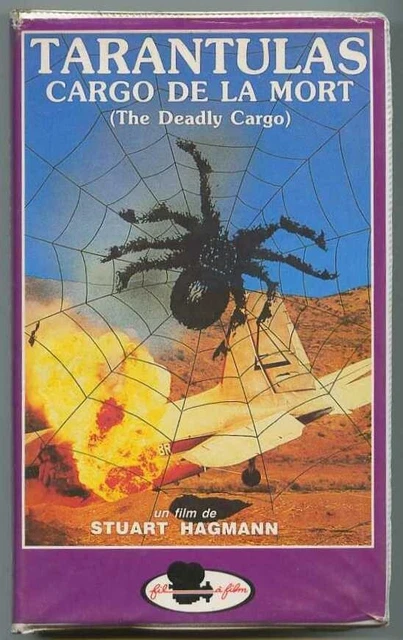 VHS TARANTULAS, CARGO de la mort / Stuart Hagmann / Fil à Film grand ...