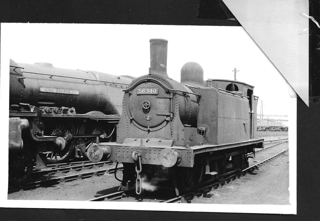 BR EX Caledonian - 3F 0-6-0T - No.56340 @ Kingmoor - Vintage Image - # L4337 £1.50 - PicClick UK