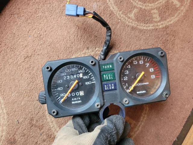 SUZUKI DR 600 650 Dakar Tacho Tachometer Cockpit Drehzahlmesser ...