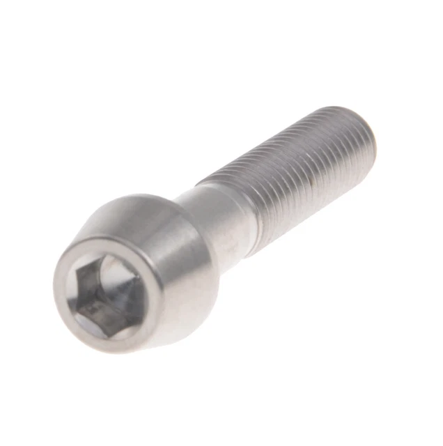 1X TITANIUM TAPERED Allen Head Bolt M6 X 40Mm M6X40Mm Long Grade 5 6Al ...