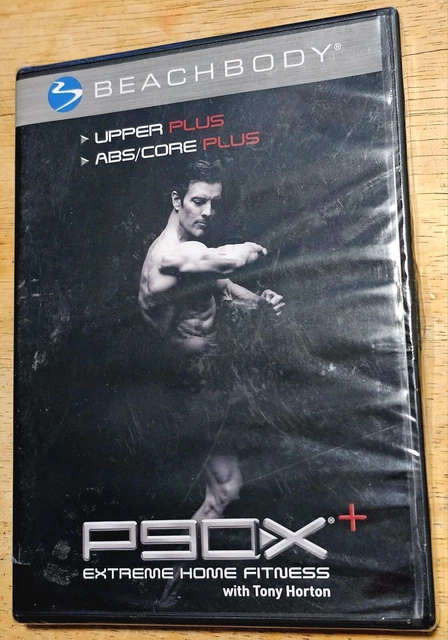 P90X EXTREME HOME Fitness DVD Beachbody:Upper Plus, Abs/Core Plus 2009 ...