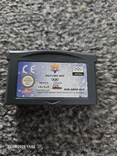 SALT LAKE 2002 (Nintendo Game Boy Advance, 2002) £2.12 - PicClick UK