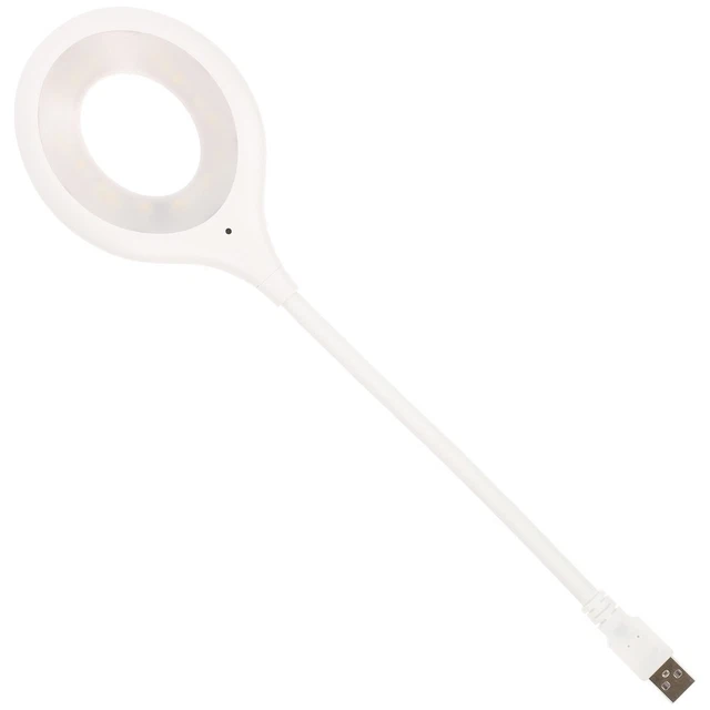 VOICE ACTIVATED USB Gooseneck Lamp Flexible Reading Light Bedside Lamp ...