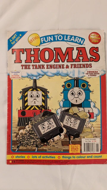 THOMAS THE TANK Engine and Friends fun to learn magazine 1999 no 206 £ ...