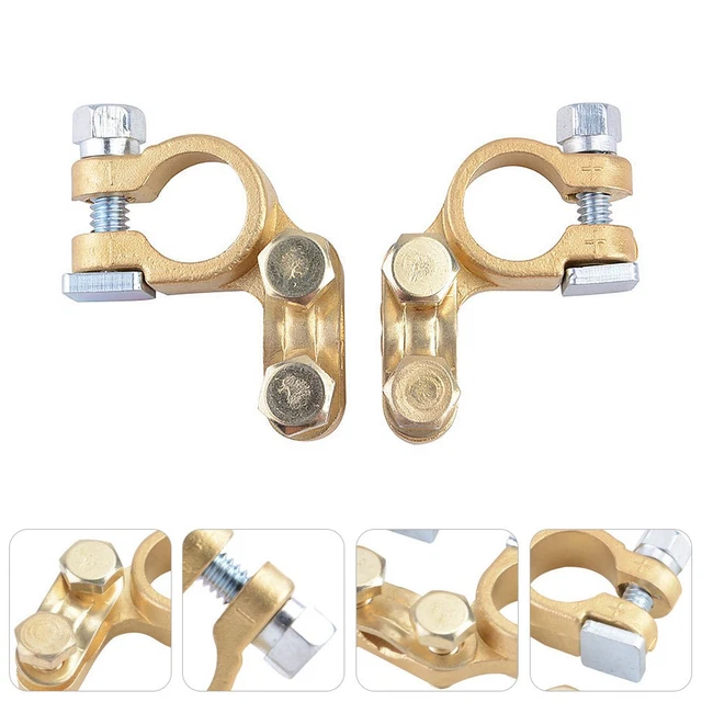 ELECTRICAL CONNECTORS WIRE Terminal Heavy Pole Clamp Battery Clamps $29 ...