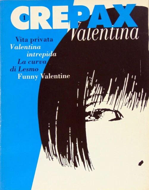 LIBRO GUIDO CREPAX Valentina " Vita Privata " Cuggiono 1994 Volume ...