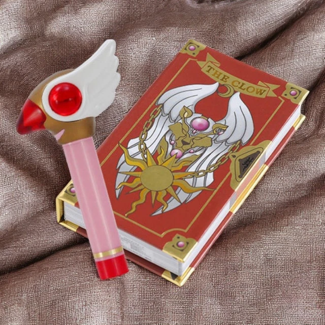 CARDCAPTOR SAKURA COSMETIC Set Lip Wand Clow Card Book Blush Rare ...