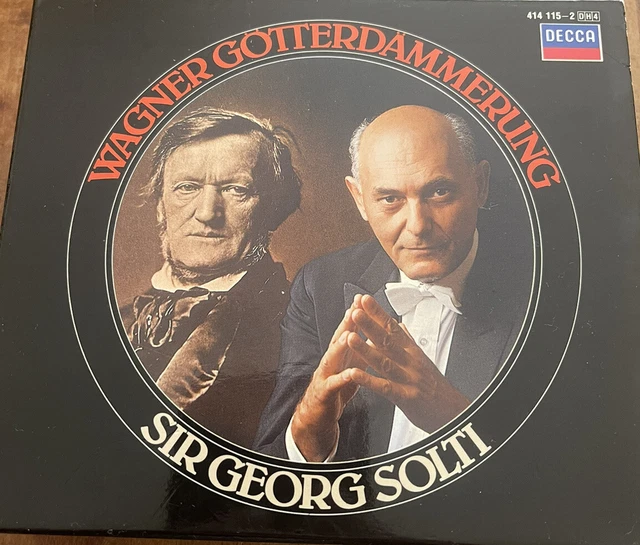WAGNER GOTTERDAMMERUNG SIR George Solti 1813-1883 CD Box Set EUR 1,13 - PicClick DE